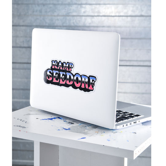KS Chrome laptopsticker – Kamp Seedorf